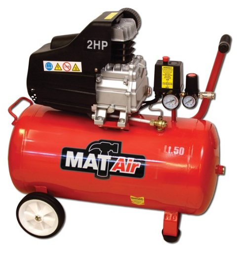 AIR2020- COMPRESSOR MATAIR 1.5KW/2HP 50L 220V DIRECT DRIVE – www ...